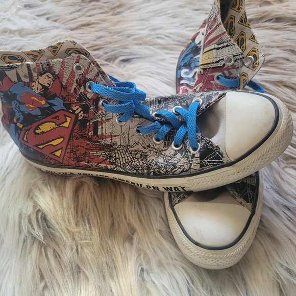 Converse All Star | Shoes | Converse Allstar Superman | Poshmark